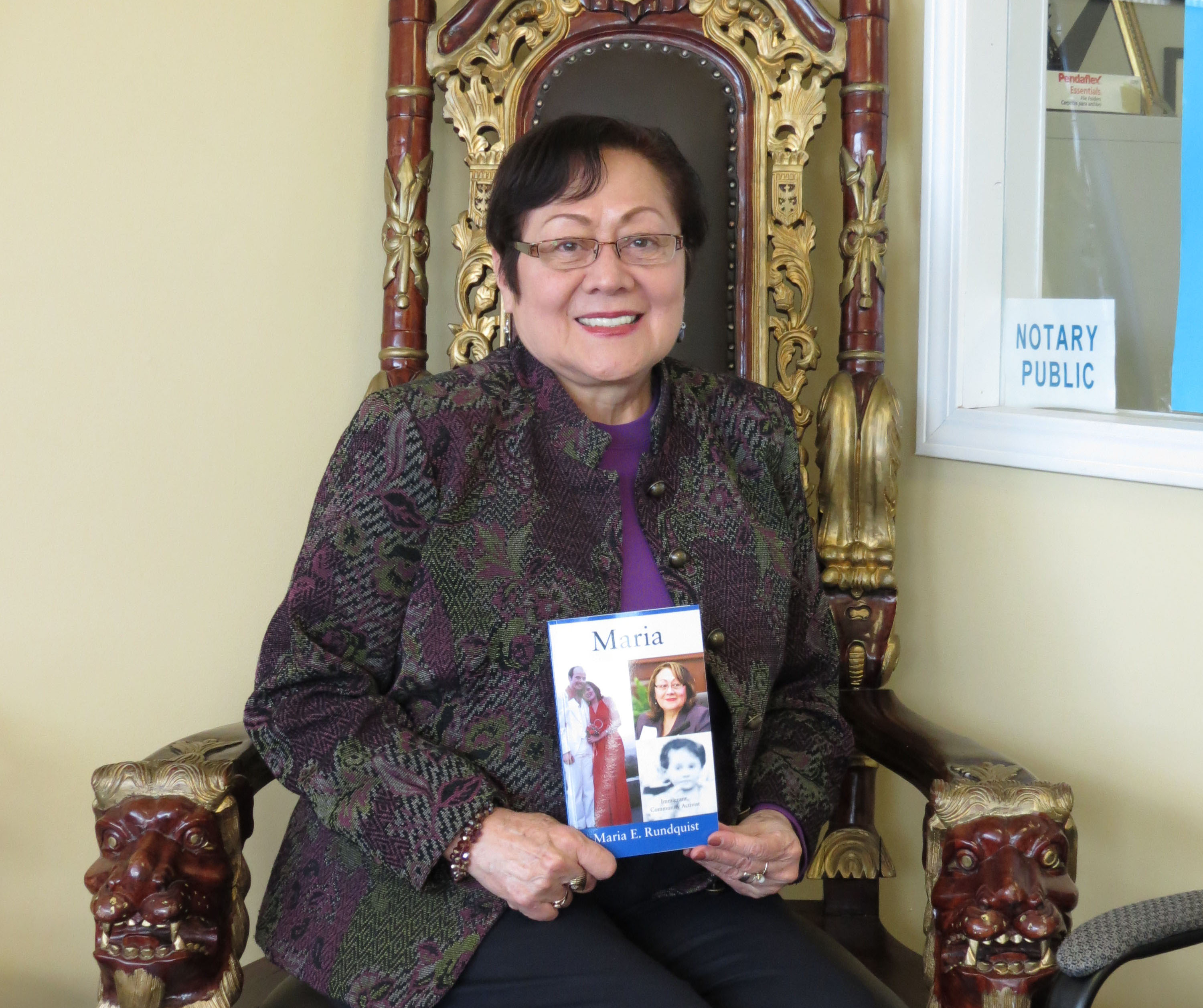 María Rundquist presenta su libro “María: Inmigrante y Activista”